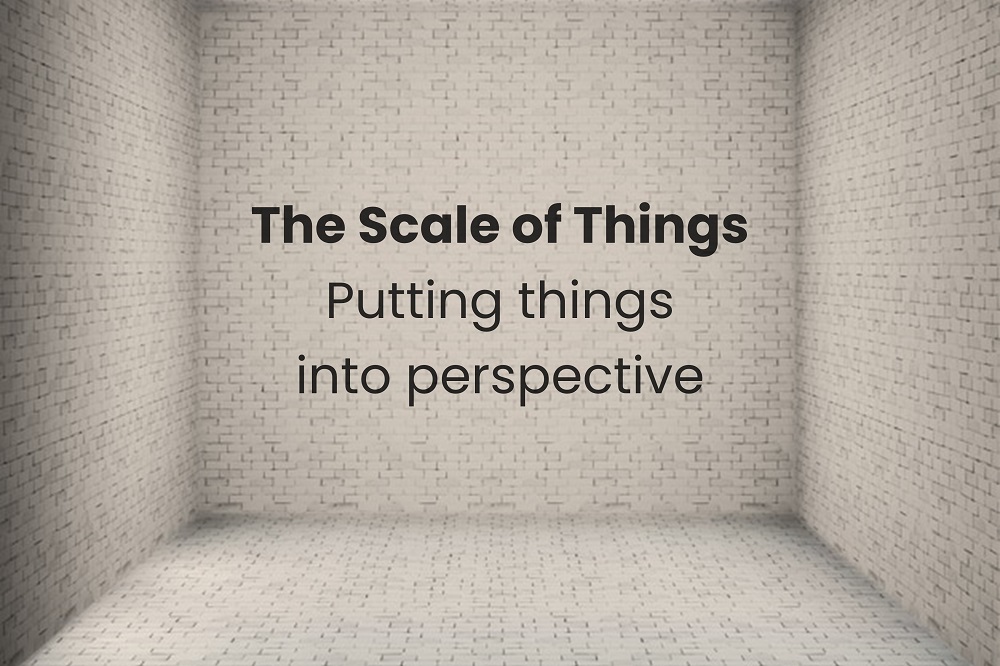 Putting things into perspective. CRAZY 😱